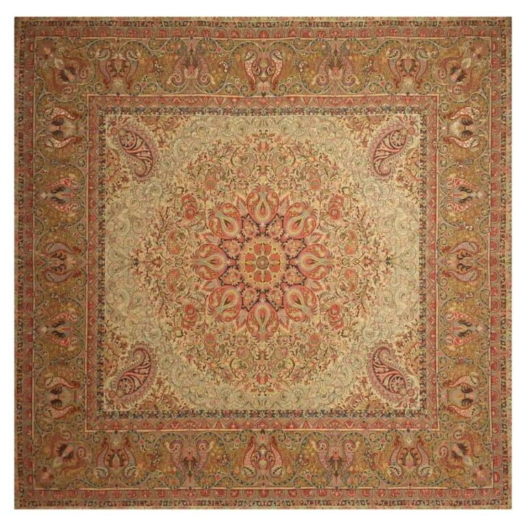 Iranian Tablecloth: Isfahan's Traditional Kalamkari Block Print Artemis ...