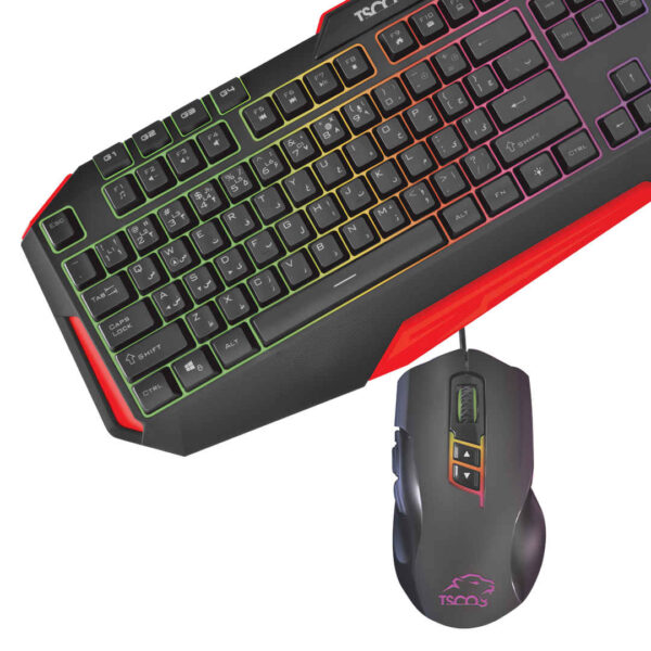 Tesco Gaming Keyboard and Mouse Set GKM 8205 - ShopiPersia