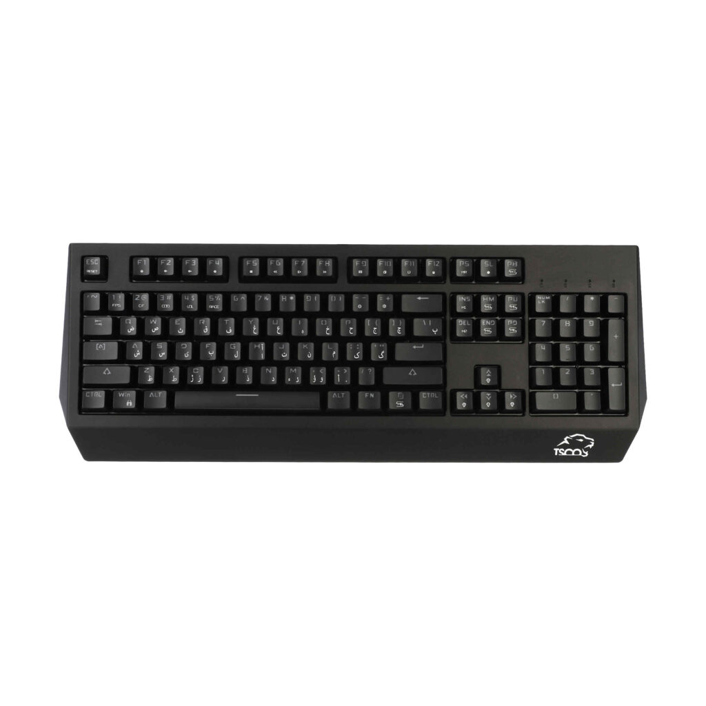 Tesco Gaming Keyboard With Farsi Keycaps TK 8121L - ShopiPersia