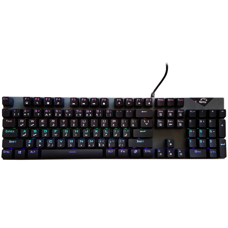 Tesco Gaming Keyboard with Persian Keycaps GK 8128 - ShopiPersia
