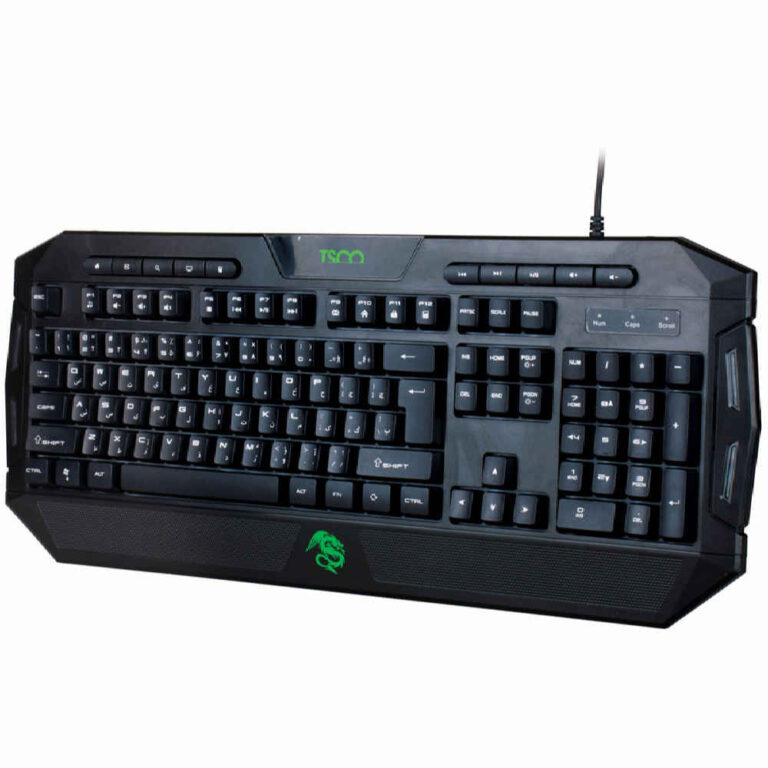 Tesco Gaming Keyboard with Persian Keycaps TK 8124 - ShopiPersia
