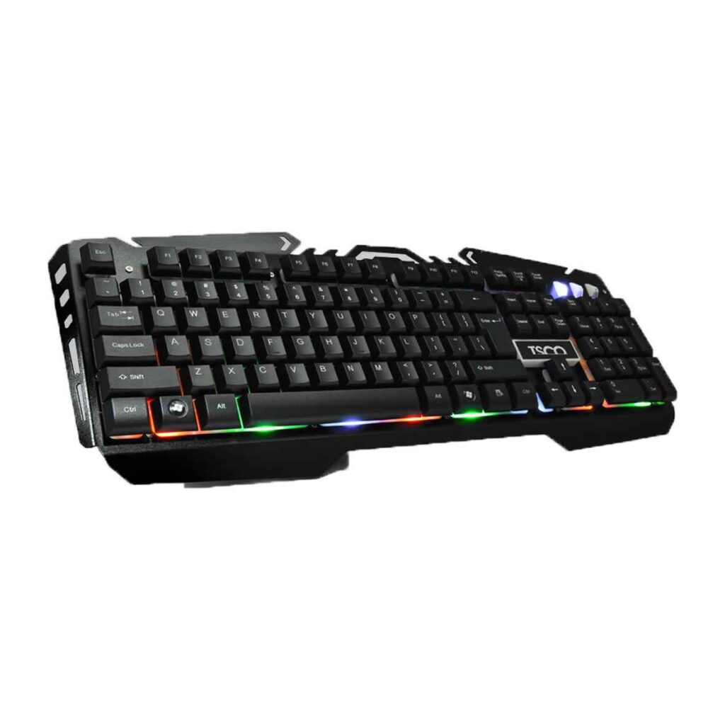 Tesco Gaming Keyboard with Persian Keycaps TK8021L - ShopiPersia
