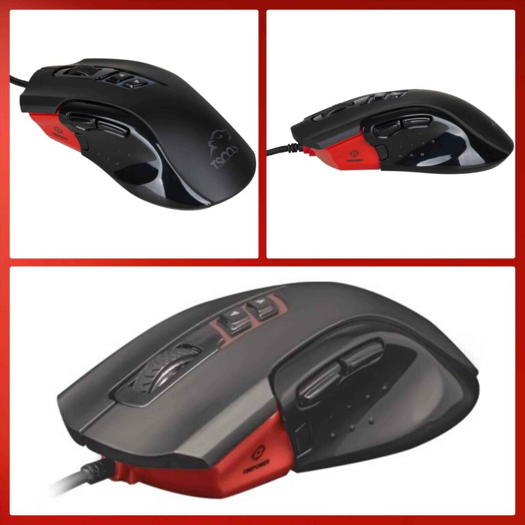 Tesco Gaming Mouse with Ergonomic Design GM 2023 - ShopiPersia