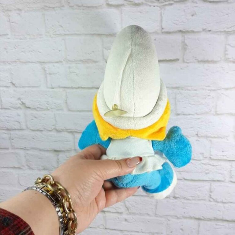 The Smurfs Blue Stuffed Toy - Classic Cartoon Character Plush Doll ...