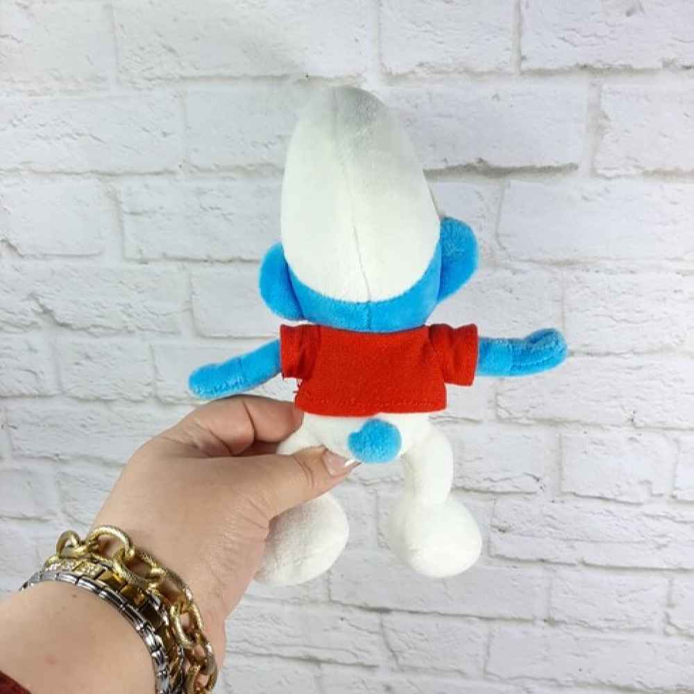 The Smurfs Blue Stuffed Toy - 22 cm Plush Doll - ShopiPersia