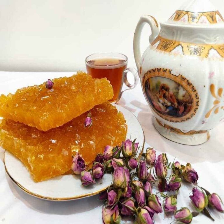 Traditional Persian Nabat Hard Rock Candy Do Atisheh 2000 grams ...