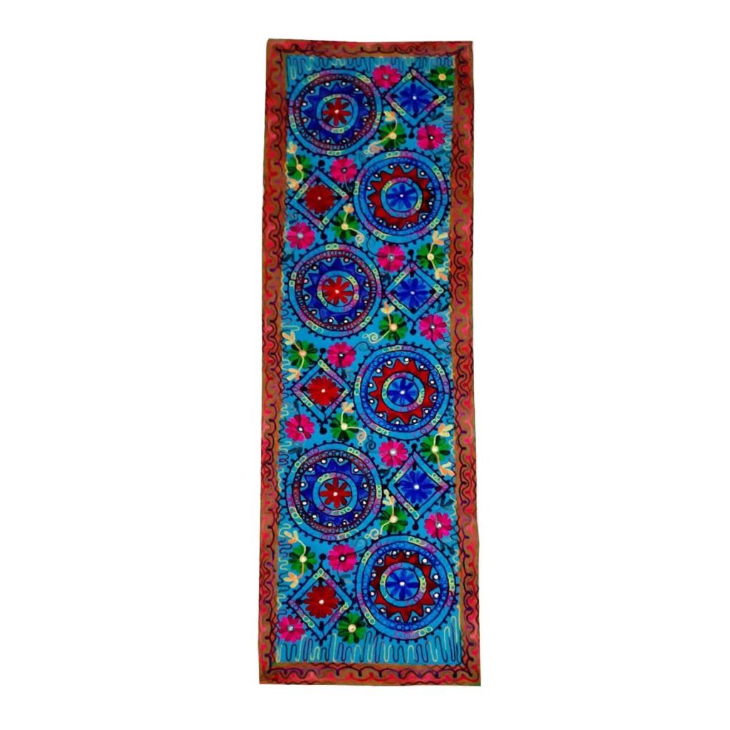 Persian Elegance Velvet Table Runner Model Khorshid - ShopiPersia