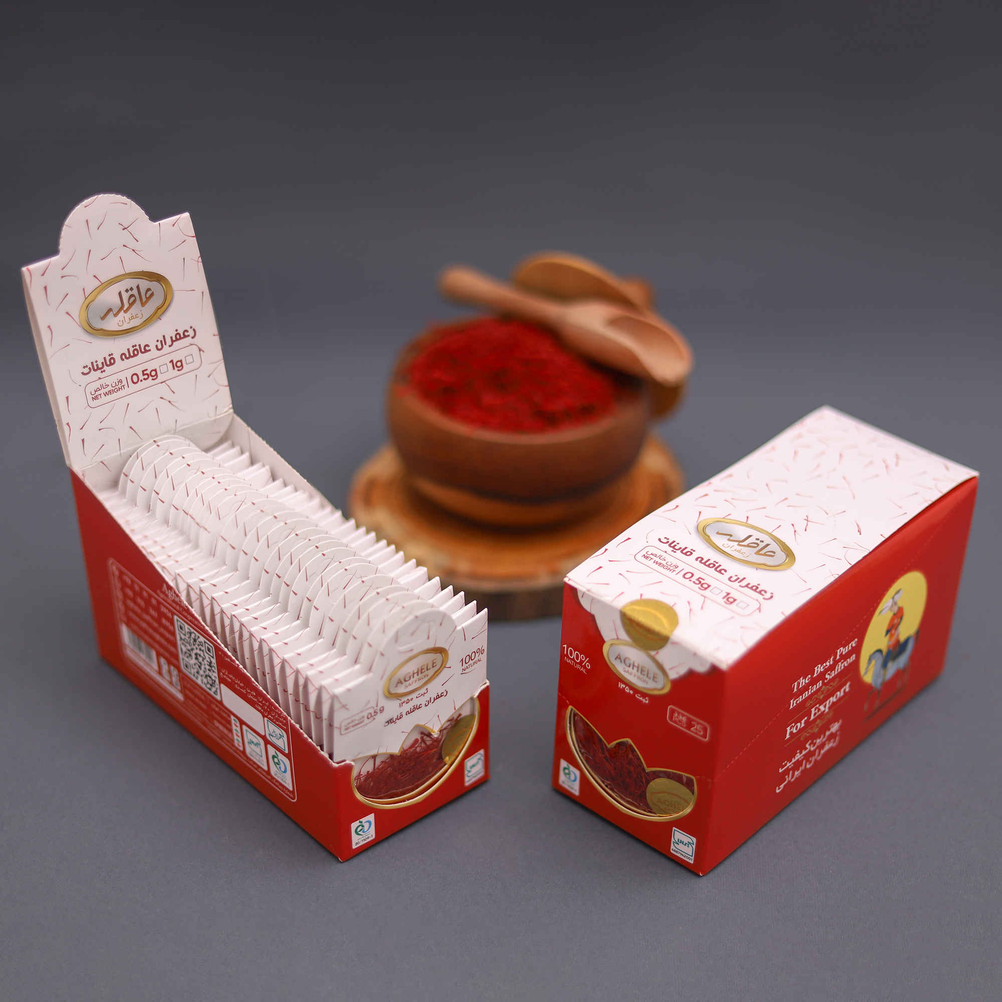 Authentic Iranian Sargol Saffron 1 Grams (25x) - ShopiPersia