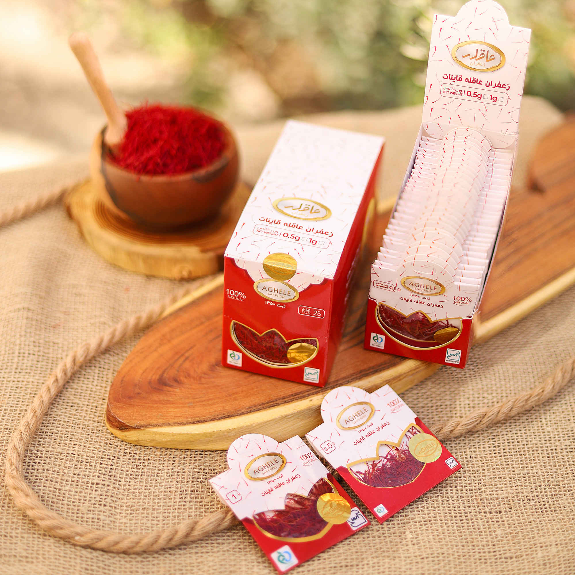 Authentic Iranian Sargol Saffron 1 Grams (25x) - ShopiPersia