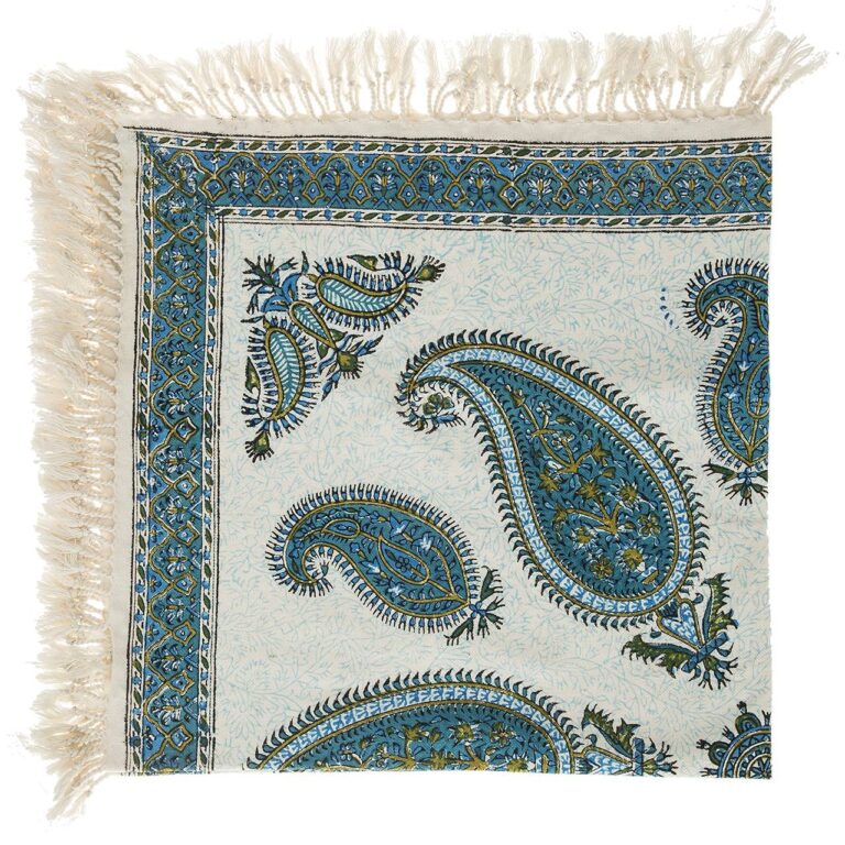Patchwork Embroidered Tablecloth Model Town - ShopiPersia