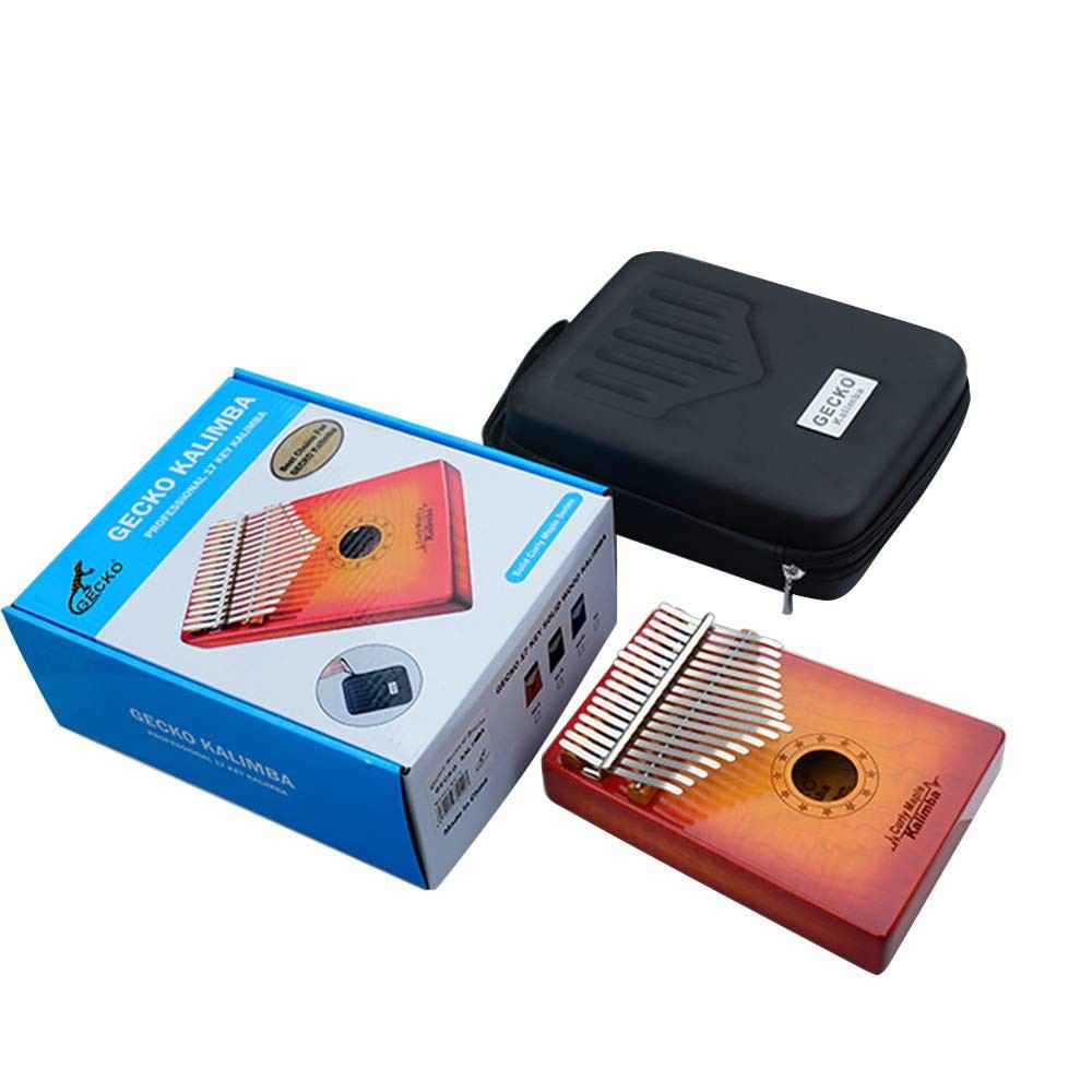 Gecko Kalimba 17-Key Thumb Piano Model MC-S - ShopiPersia