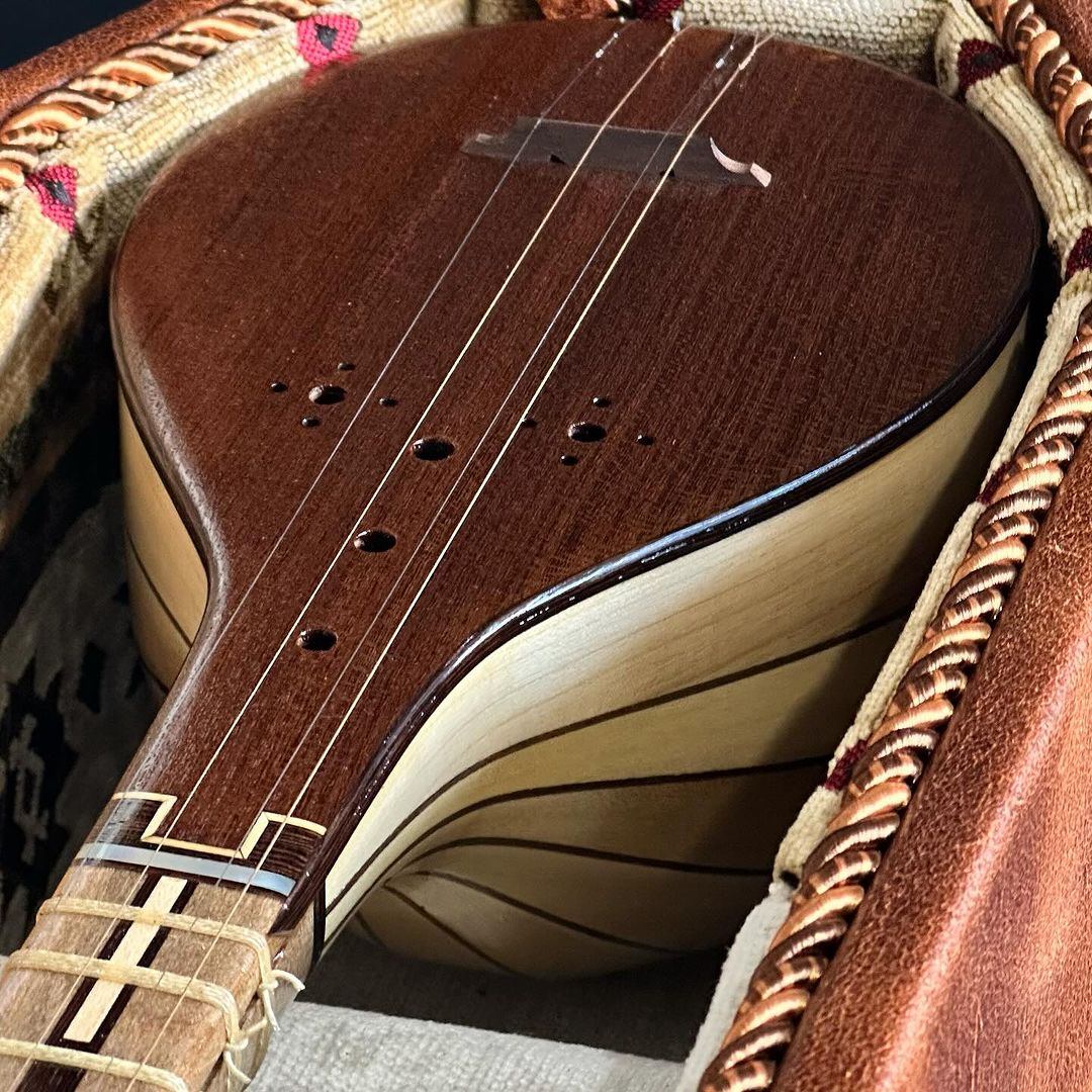 Persian Setar Hard Case Luxurious Handmade from Fir Wood & Leather ...