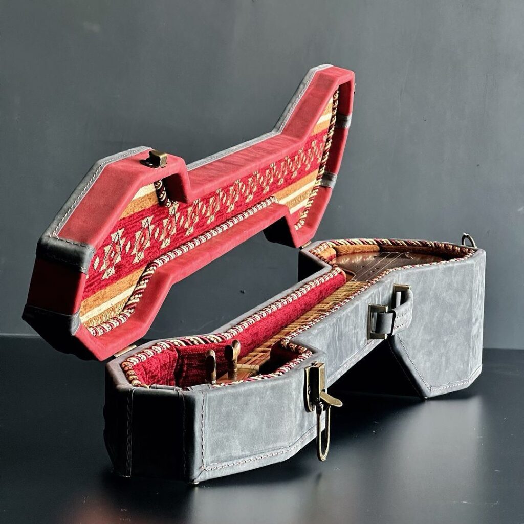Persian Setar Hard Case Luxurious Handmade from Wood & Leather ...