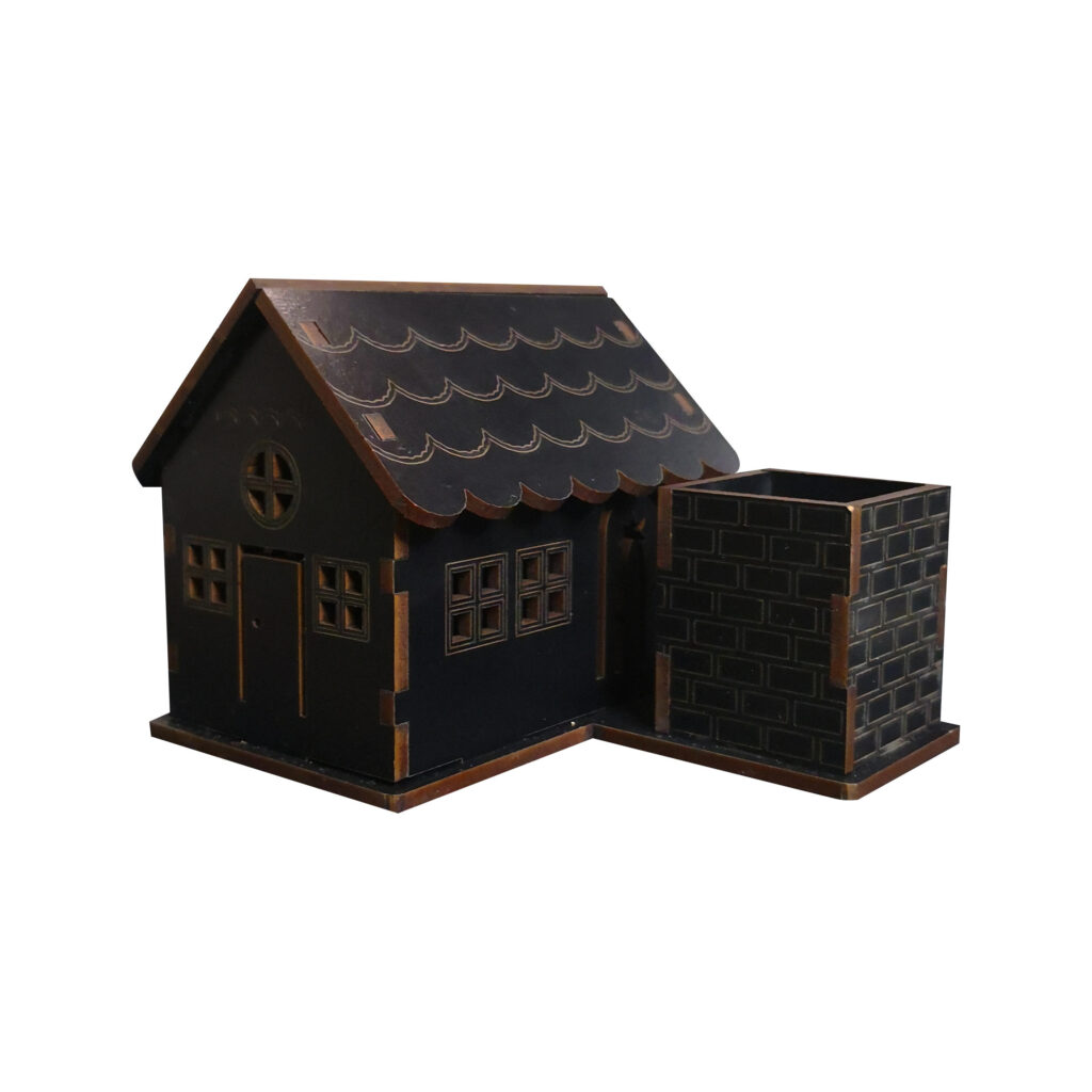 Brown Bunny Design Wooden Toothpick Dispenser - ShopiPersia