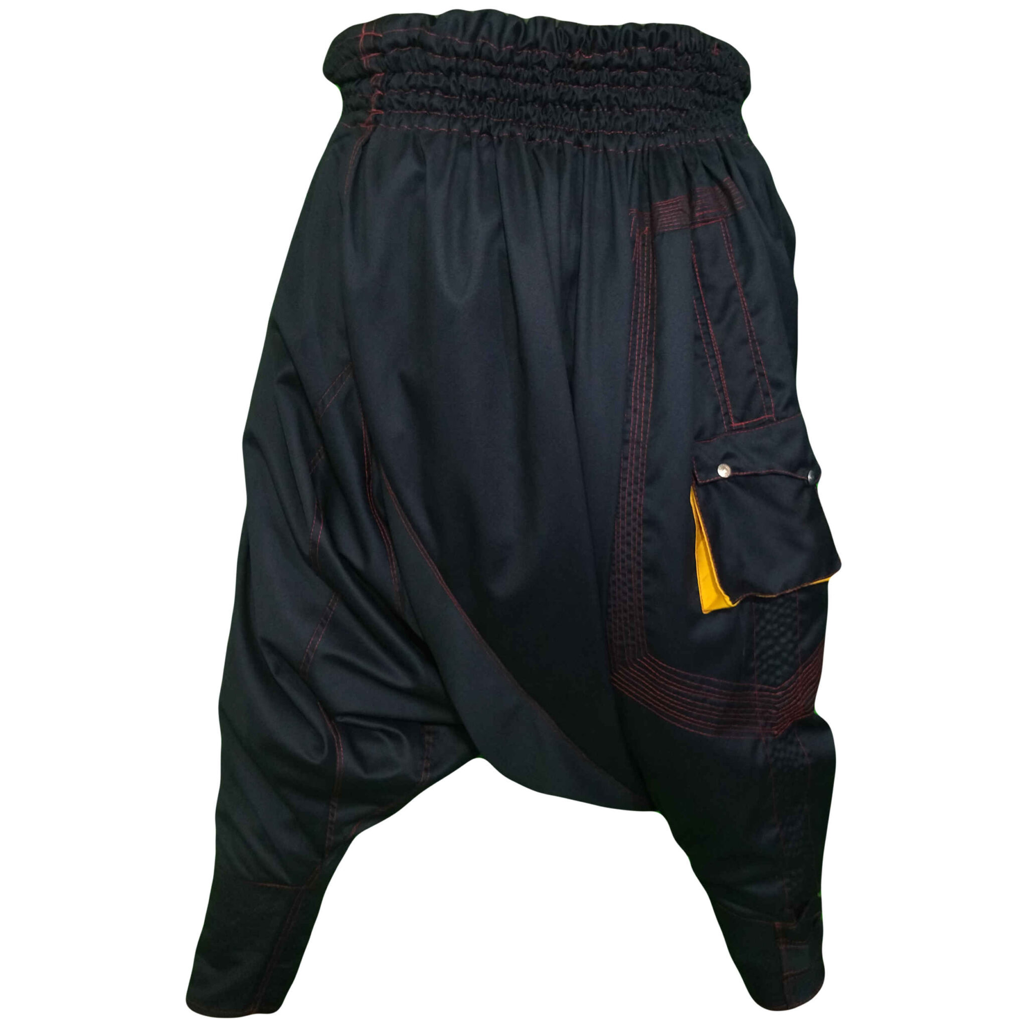 Traditional Kurdish Trouser – Black Elegant Shalwar - ShopiPersia