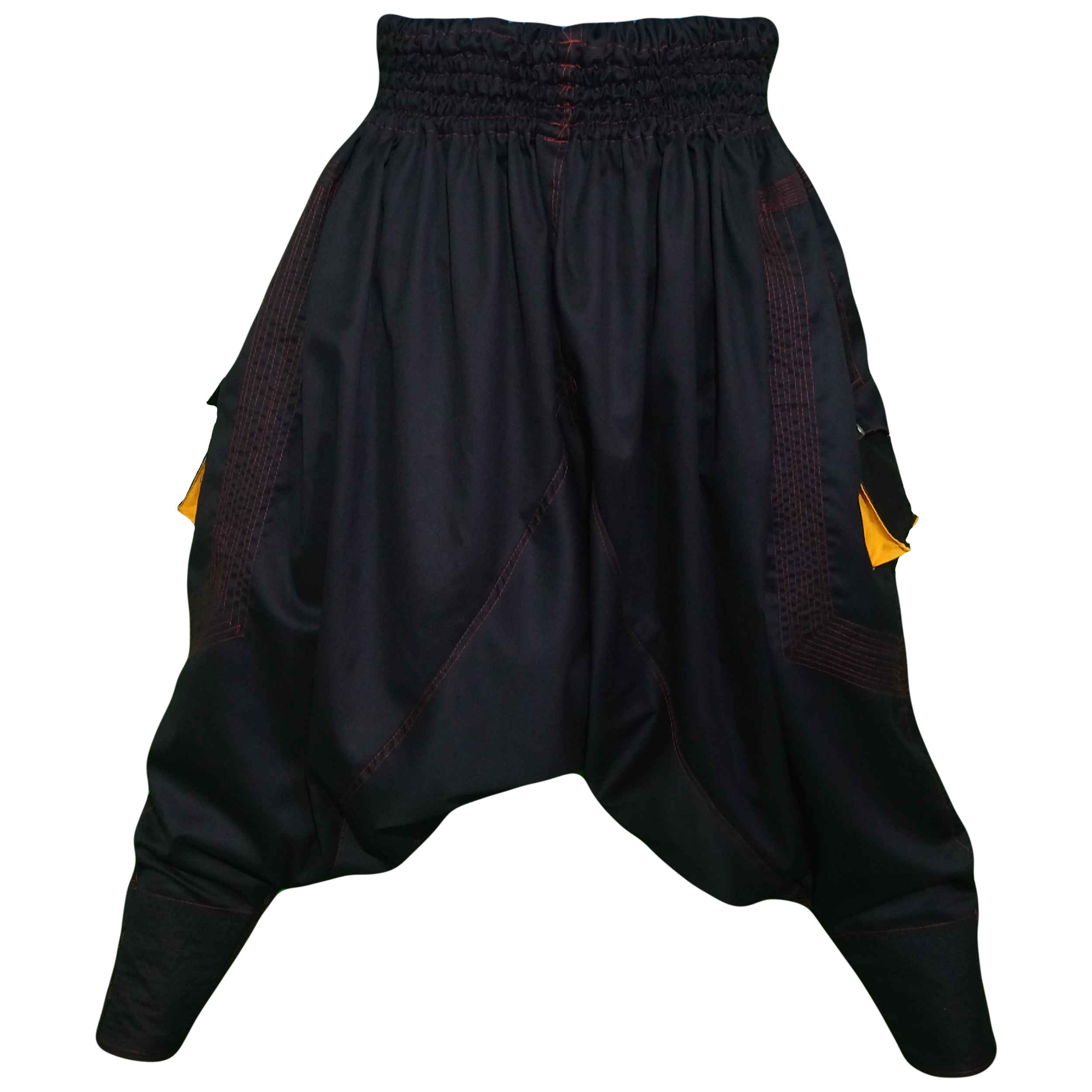 Traditional Kurdish Trouser – Black Elegant Shalwar - ShopiPersia