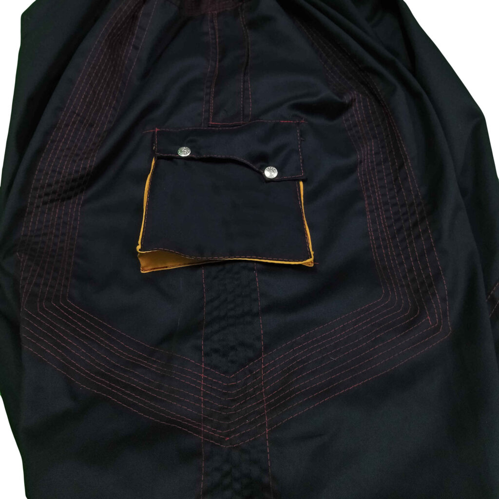 Traditional Iranian Trouser Black Kurdish Shalwar - ShopiPersia