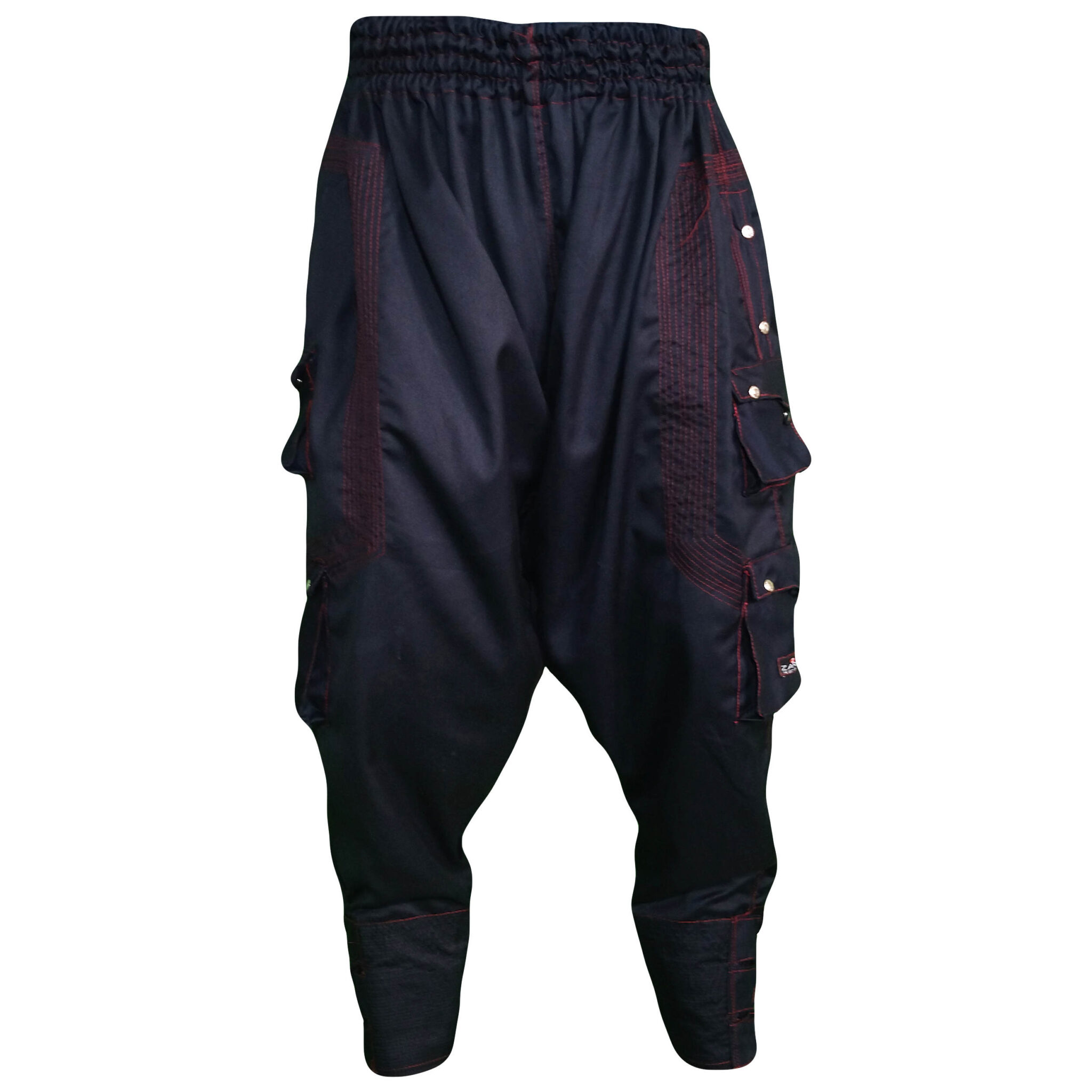 Traditional Kurdish Trouser – Black Ardeshir Shalwar - ShopiPersia