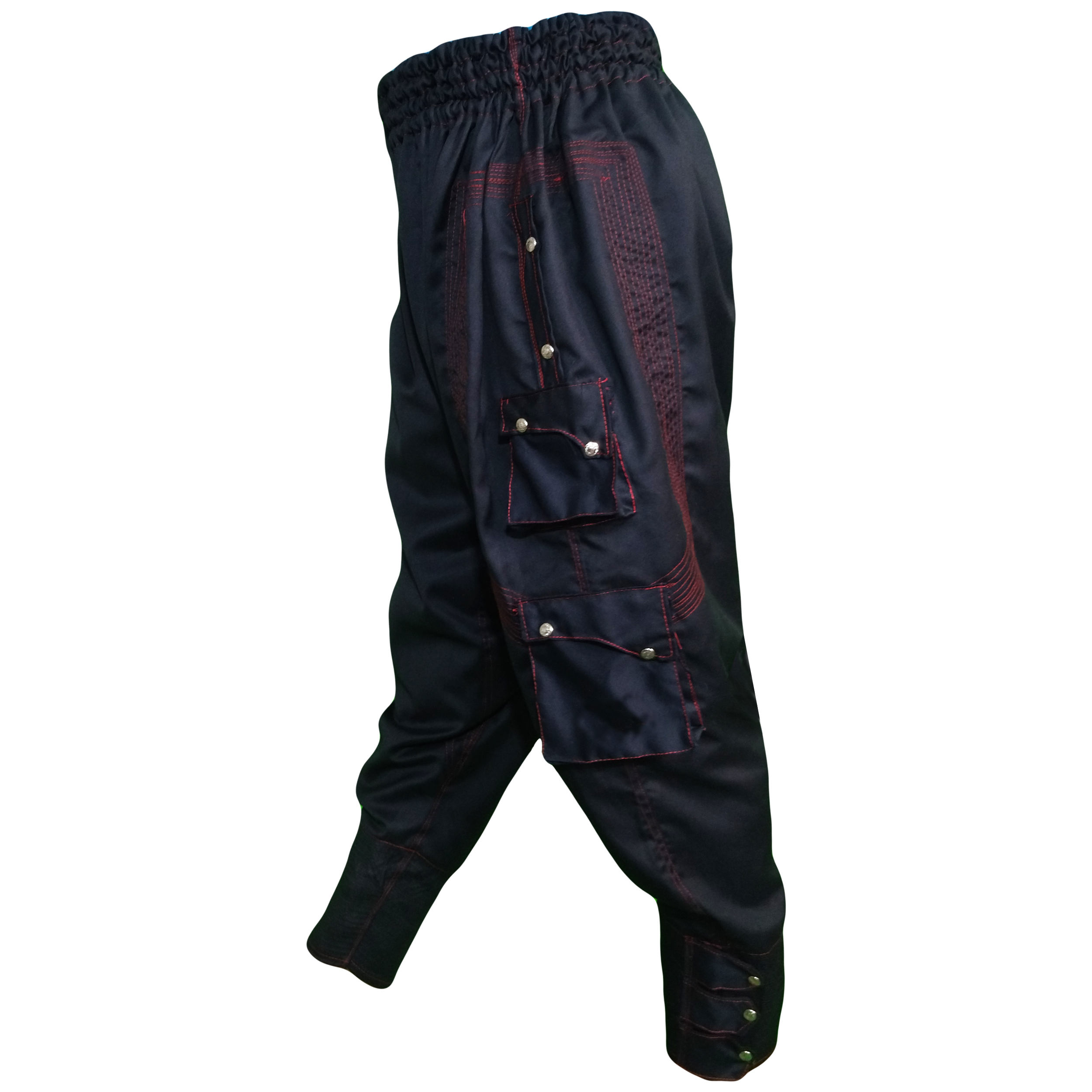 Traditional Kurdish Trouser – Black Ardeshir Shalwar - ShopiPersia