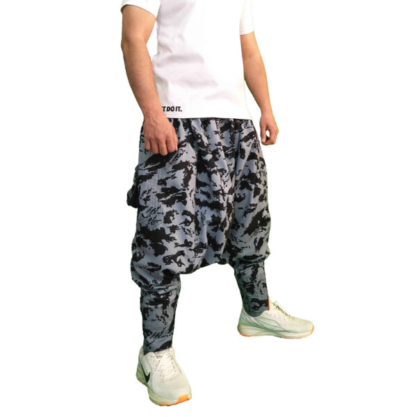 Traditional Iranian Trousers Kurdish Shalwar Gray Model Palangi ...