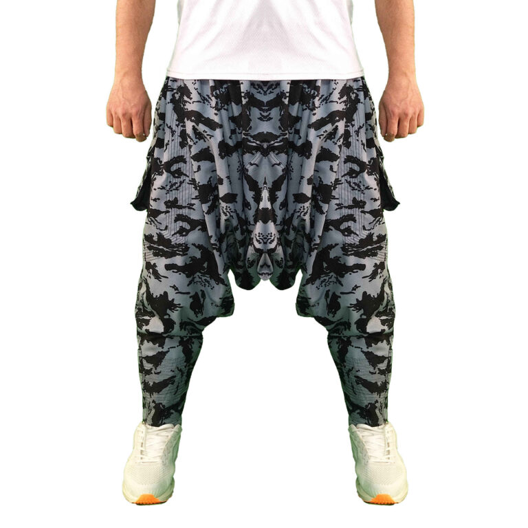 Traditional Kurdish Trouser – Gray Palangi Shalwar - ShopiPersia