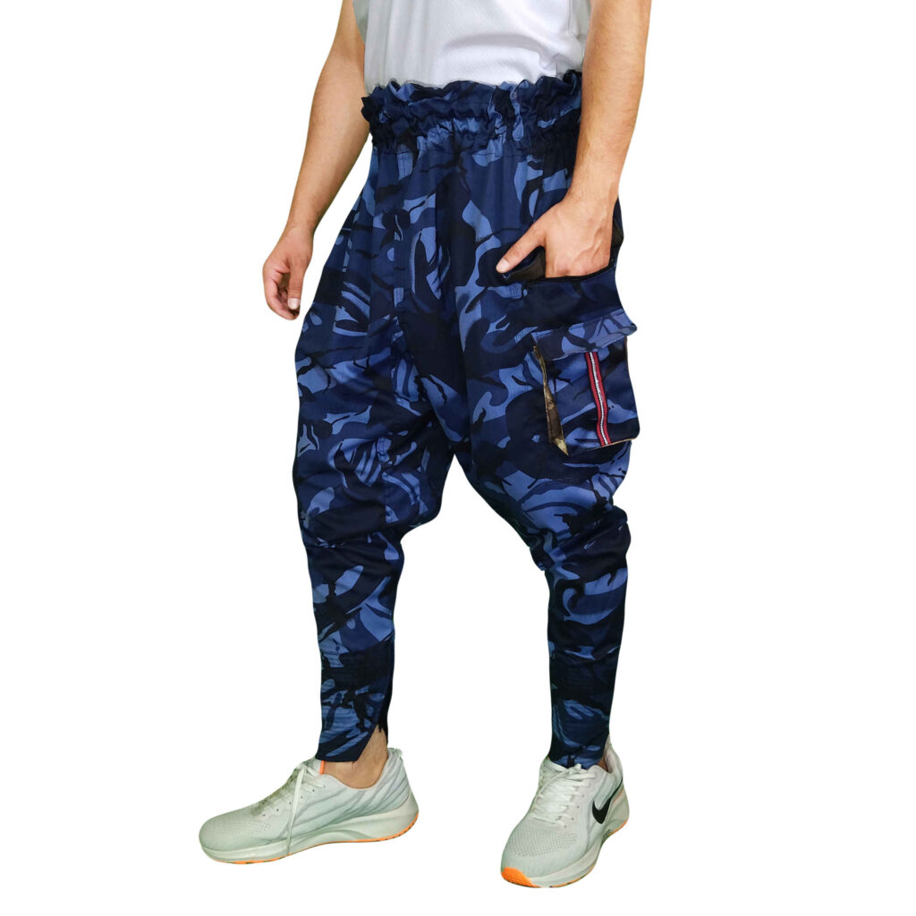 Traditional Iranian Trousers Kurdish Shalwar Model Azhdar - ShopiPersia