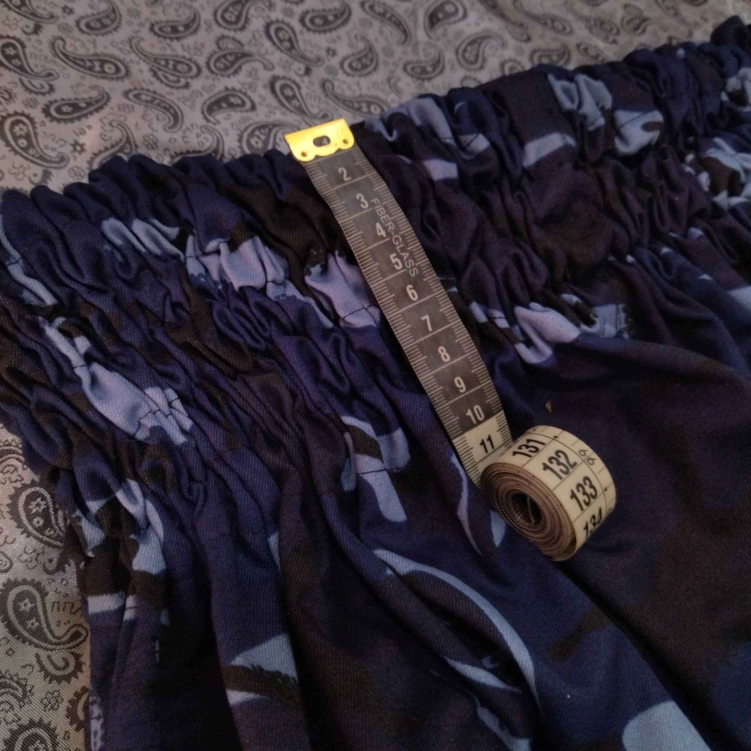 Traditional Kurdish Trouser – Navy Blue Palangi Shalwar - ShopiPersia