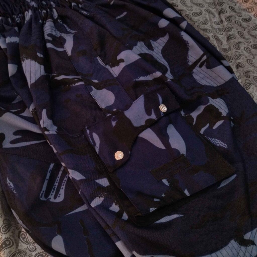 Traditional Iranian Trousers Kurdish Shalwar Navy Blue Model Palangi ...