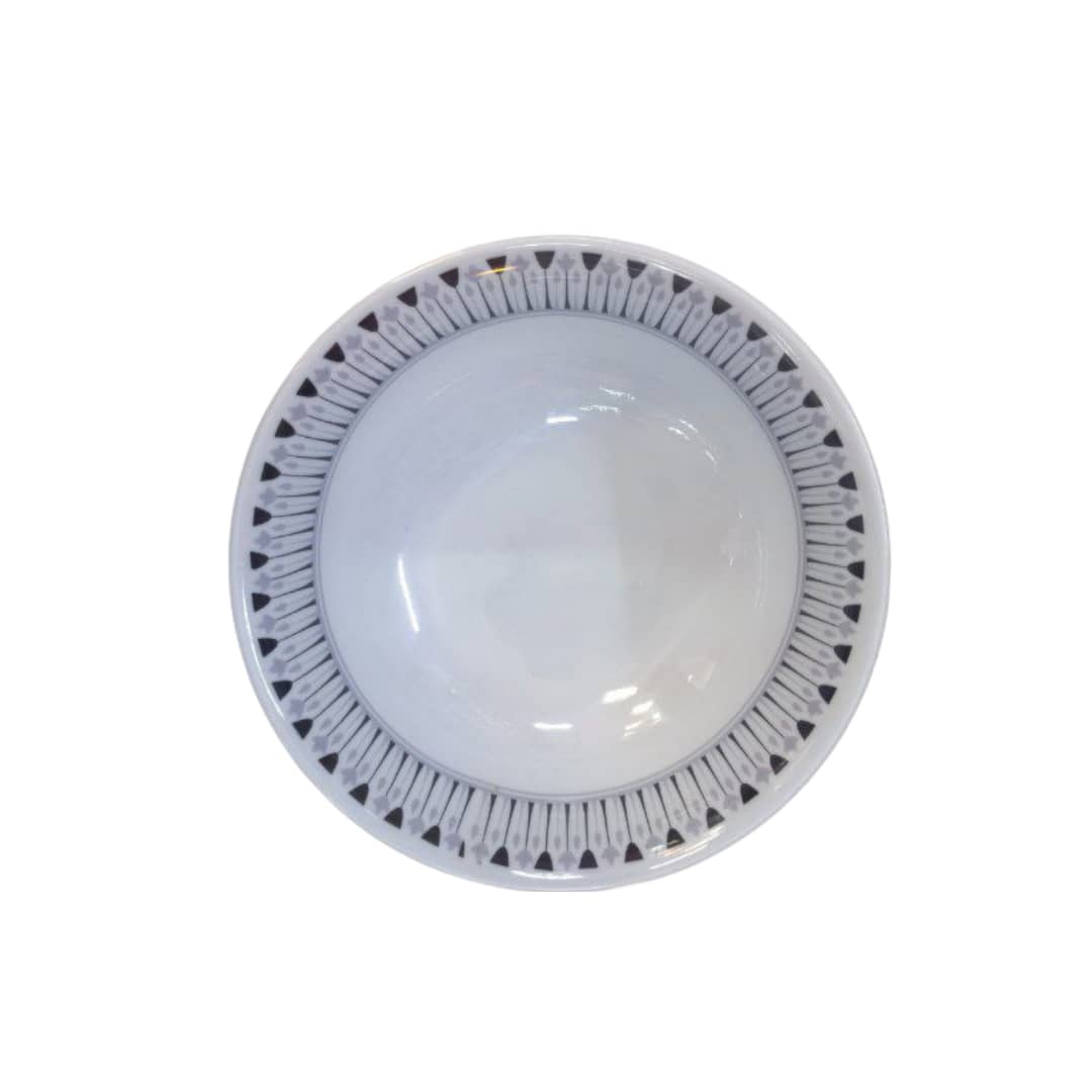 White Melamine Dinnerware Set for 6 Unbreakable - ShopiPersia