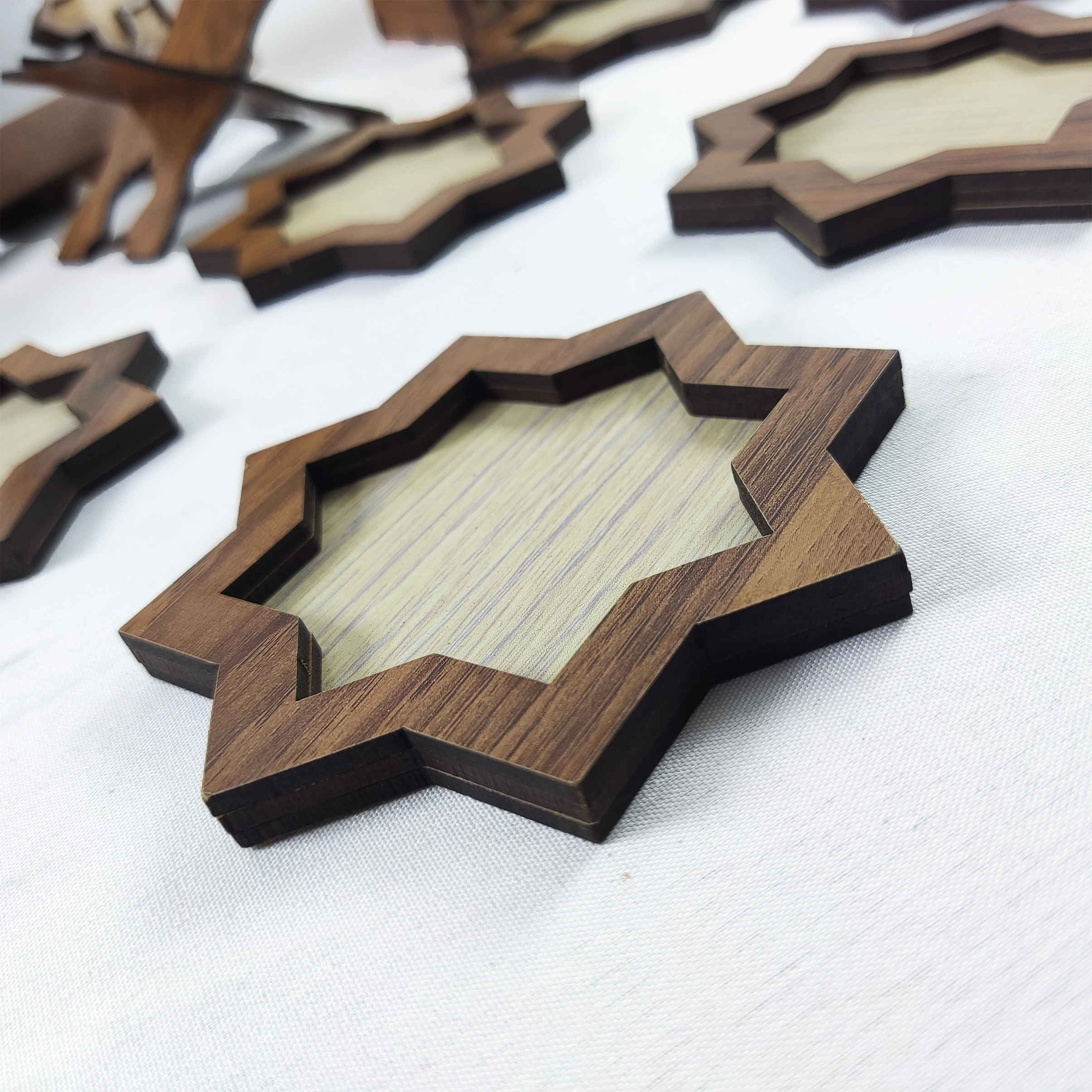 Wooden Haft Seen Set for Nowruz Festivities Shamseh Design - ShopiPersia