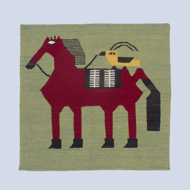 Persian Wool Kilim Rug Handwoven in Fars Traditional Takin - ShopiPersia