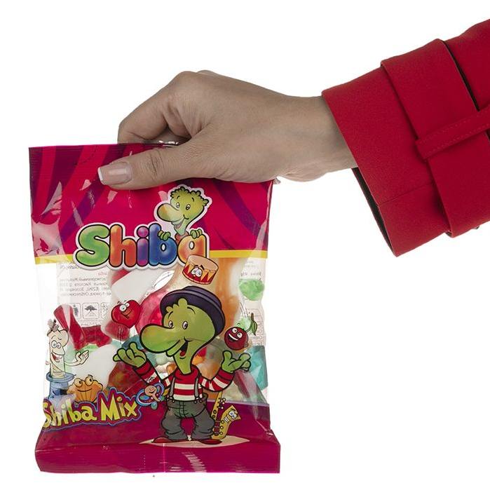Halal Gummy Candy - Mix Fruit Jelly - Shiba (160g, x15) - ShopiPersia