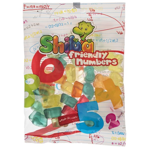 Halal Gummy Candy Numbers Fruit Jelly Shiba 160g X15 ShopiPersia Halal Gummy Candy Numbers Fruit Jelly Shiba 160g X15 ShopiPersia