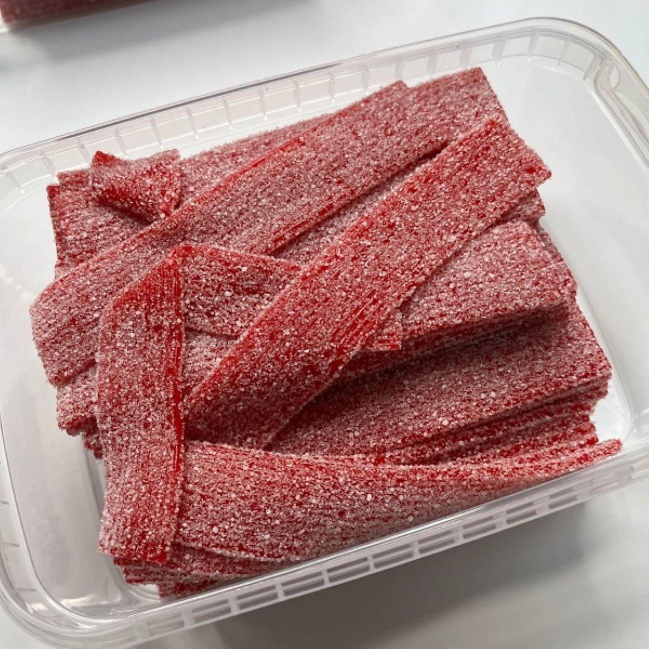 Halal Gummy Candy - Strawberry Sticks - Marabo (900g) - ShopiPersia
