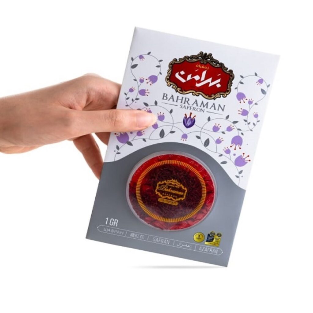 Bahraman Sargol Saffron – Authentic Iranian – 1 Gram - ShopiPersia