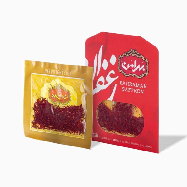Bahraman Sargol Saffron – Authentic Iranian – 1 Gram - ShopiPersia