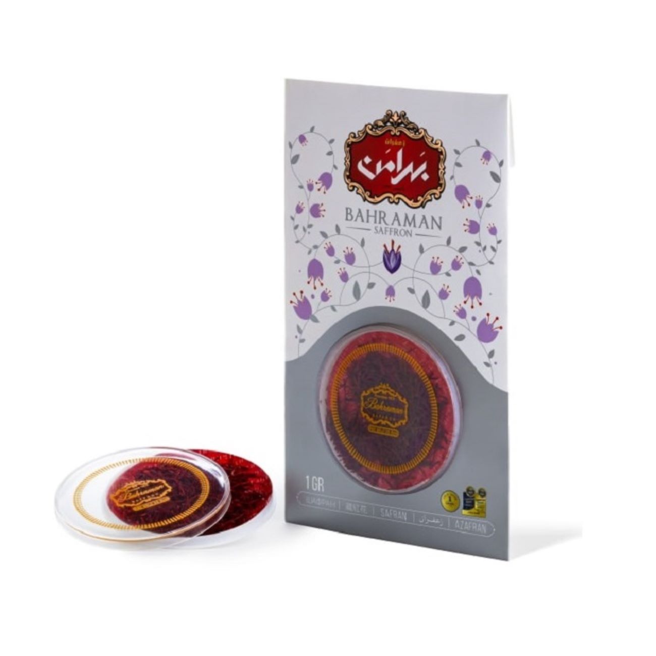 Bahraman Sargol Saffron – Authentic Iranian – 1 Gram - ShopiPersia