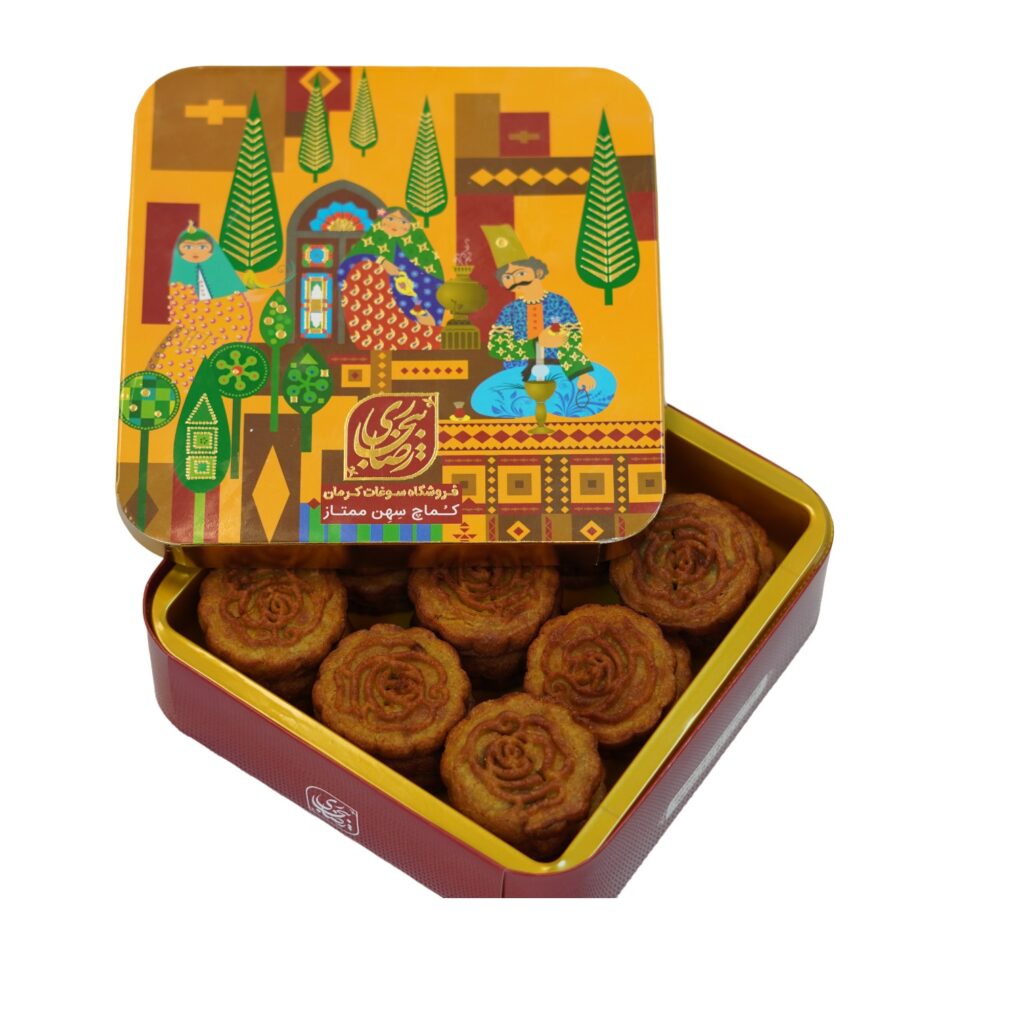 Persian Kermani Komaj Sehen Cookies 500 grams - ShopiPersia
