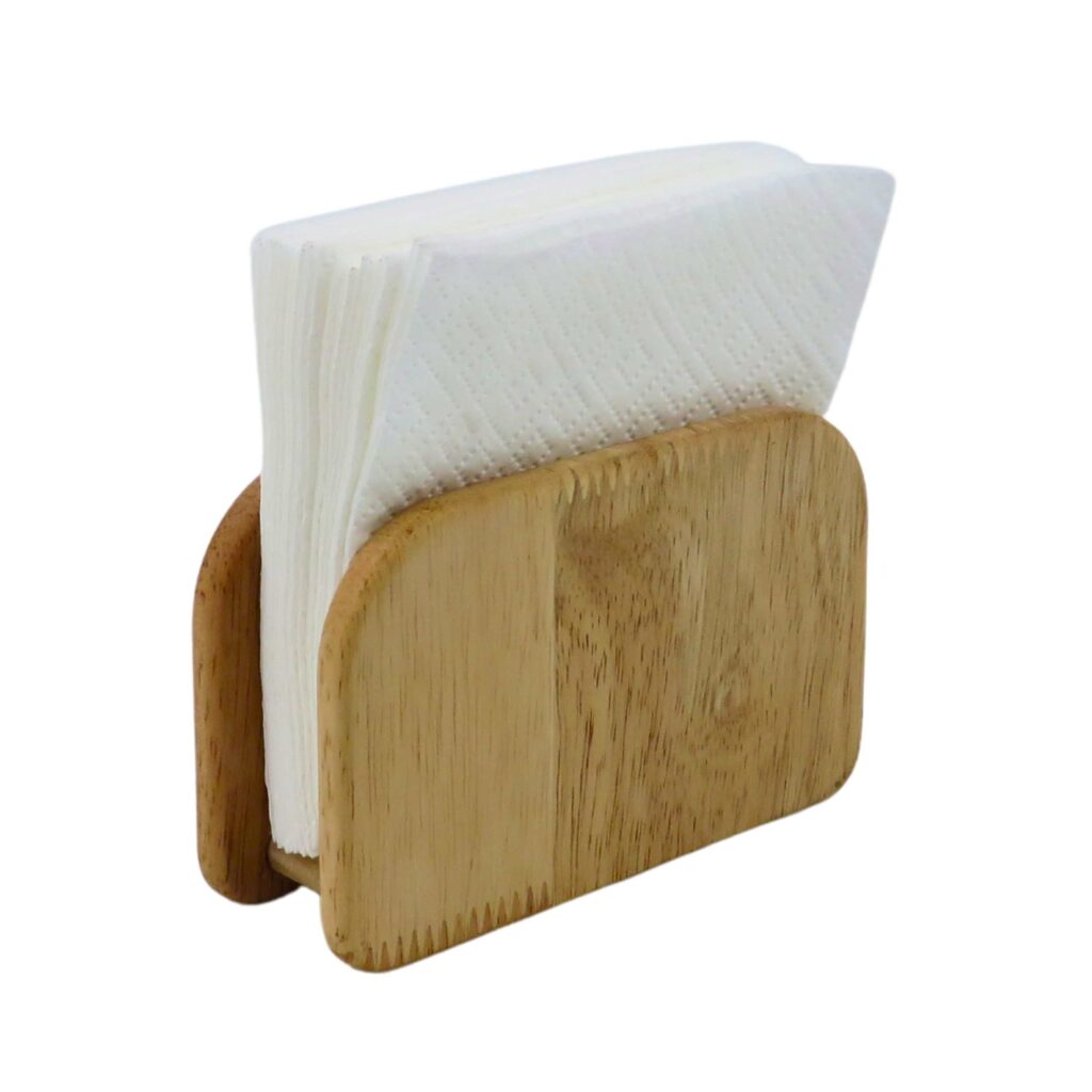 Wooden Tissue Paper Holder – Ideal for Dining Tables - ShopiPersia