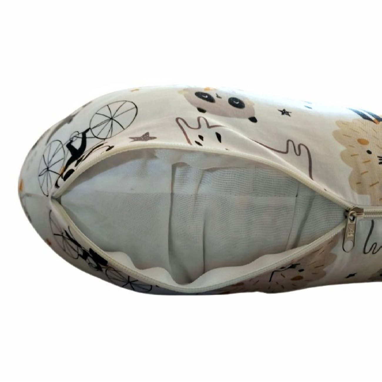 3 Piece Cotton Baby Nest Set with Animal Design - ShopiPersia