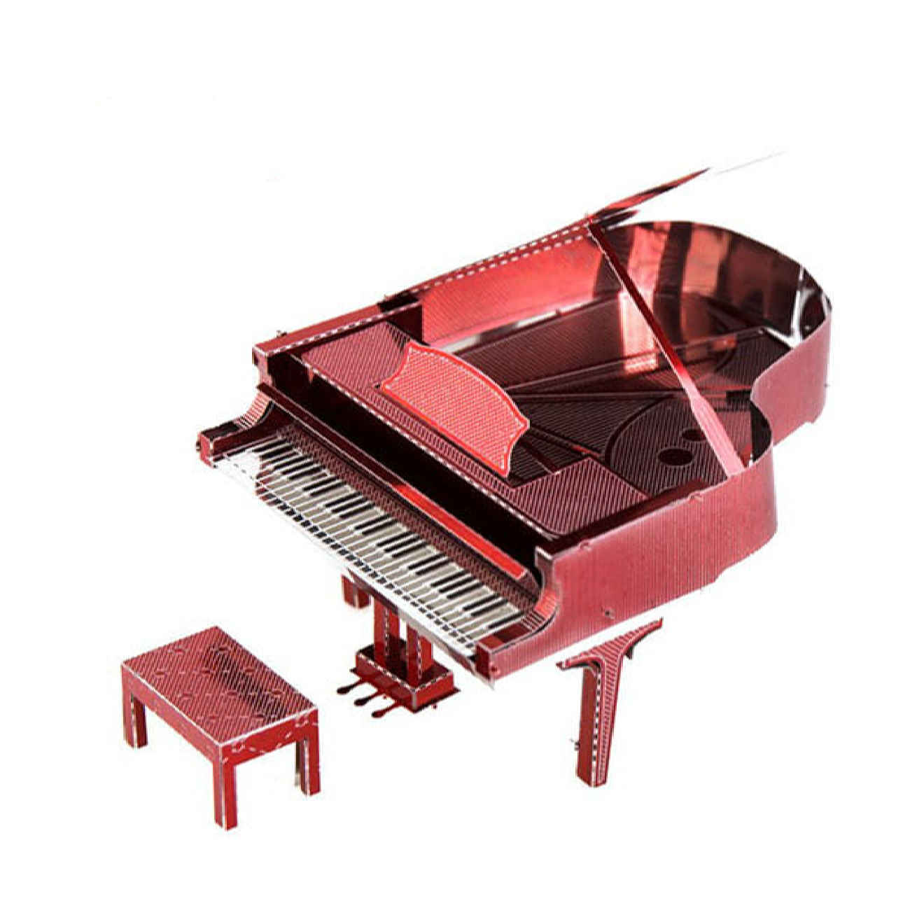 3D Metal Puzzle - Piano Model Kit - ShopiPersia