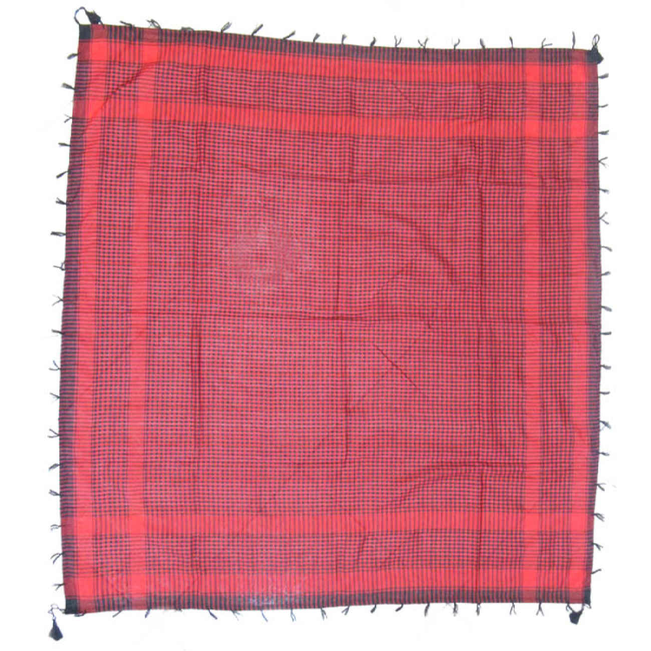 Authentic Arabic Shemagh Scarf – Soft Cotton with Classic Checkered ...