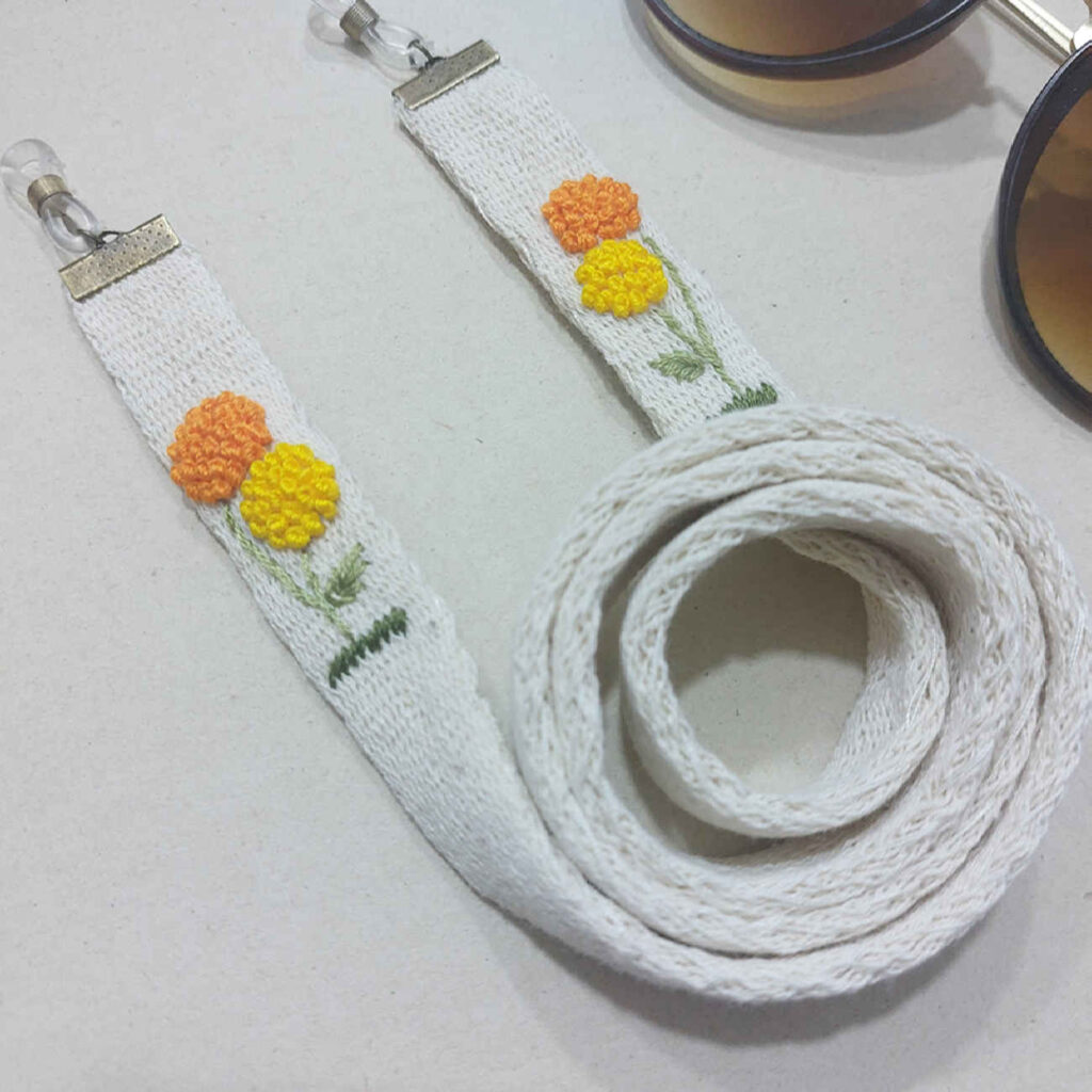 Eye Glasses String Holder Strap Durable Embroidery Design - ShopiPersia