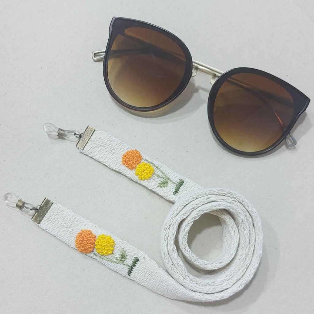 Eye Glasses String Holder Strap Durable Embroidery Design - ShopiPersia