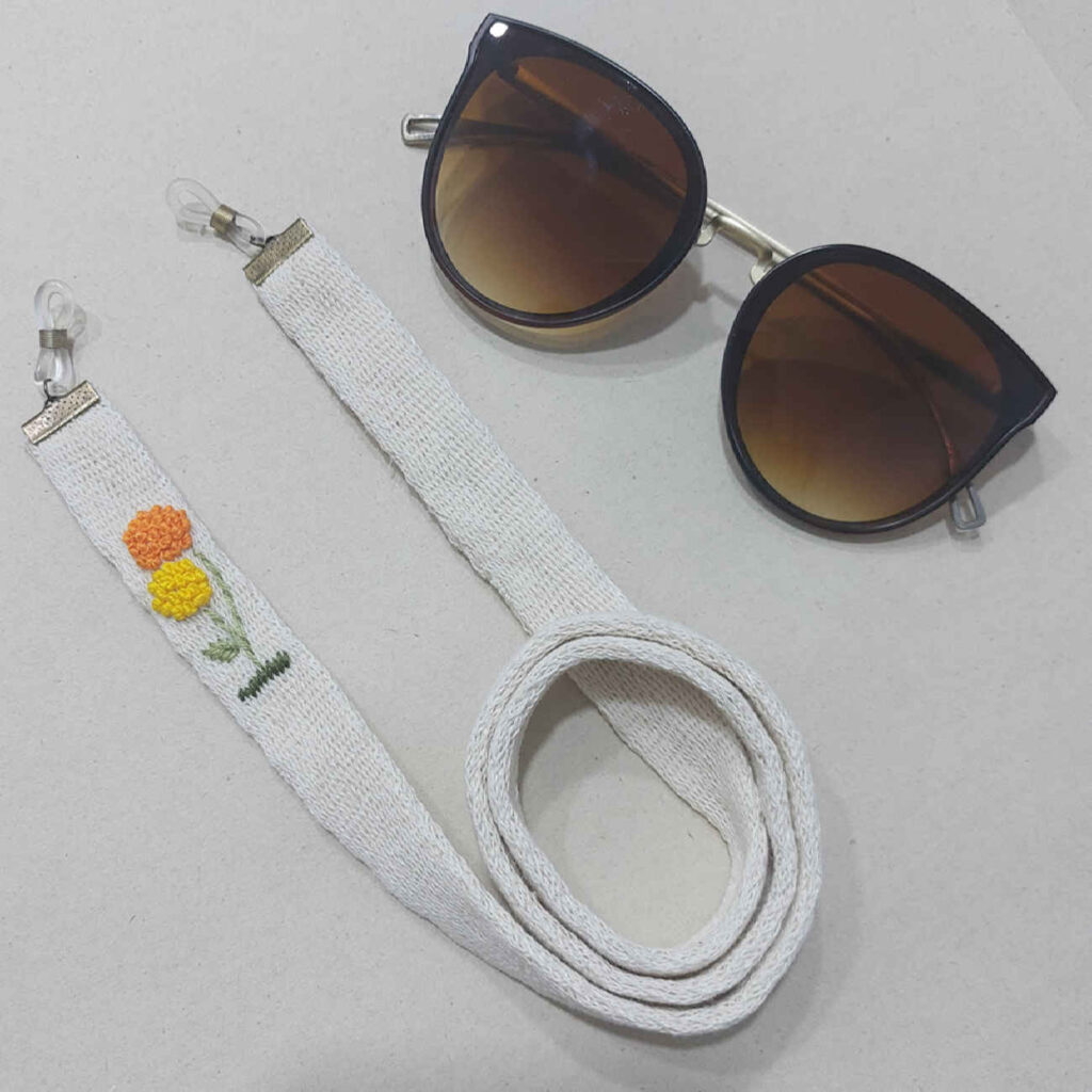 Eye Glasses String Holder Strap Durable Embroidery Design - ShopiPersia
