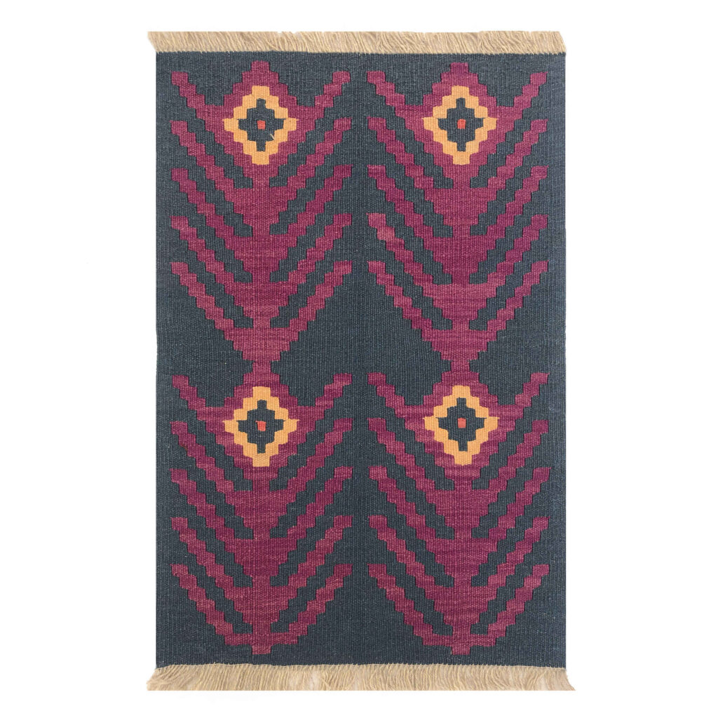 Fars Traditional Handwoven Persian Kilim Rug Olkaa - ShopiPersia