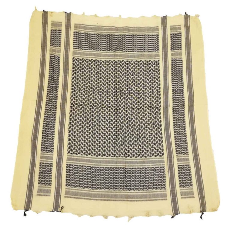 Breathable Cotton Keffiyeh – Antiperspirant Arabic Scarf for Head ...