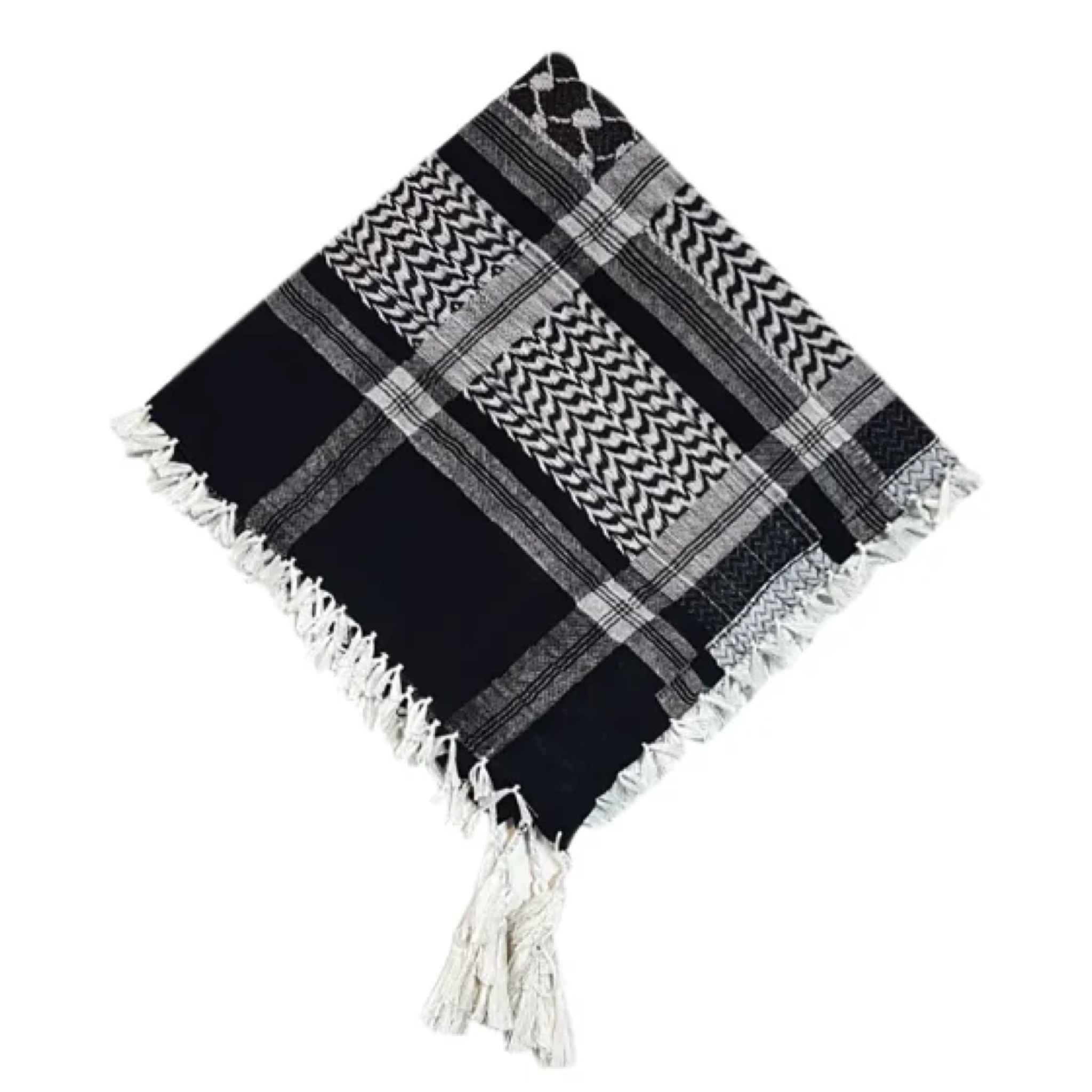 Cotton Keffiyeh Scarf – Antiperspirant and Allergy-Friendly Traditional ...