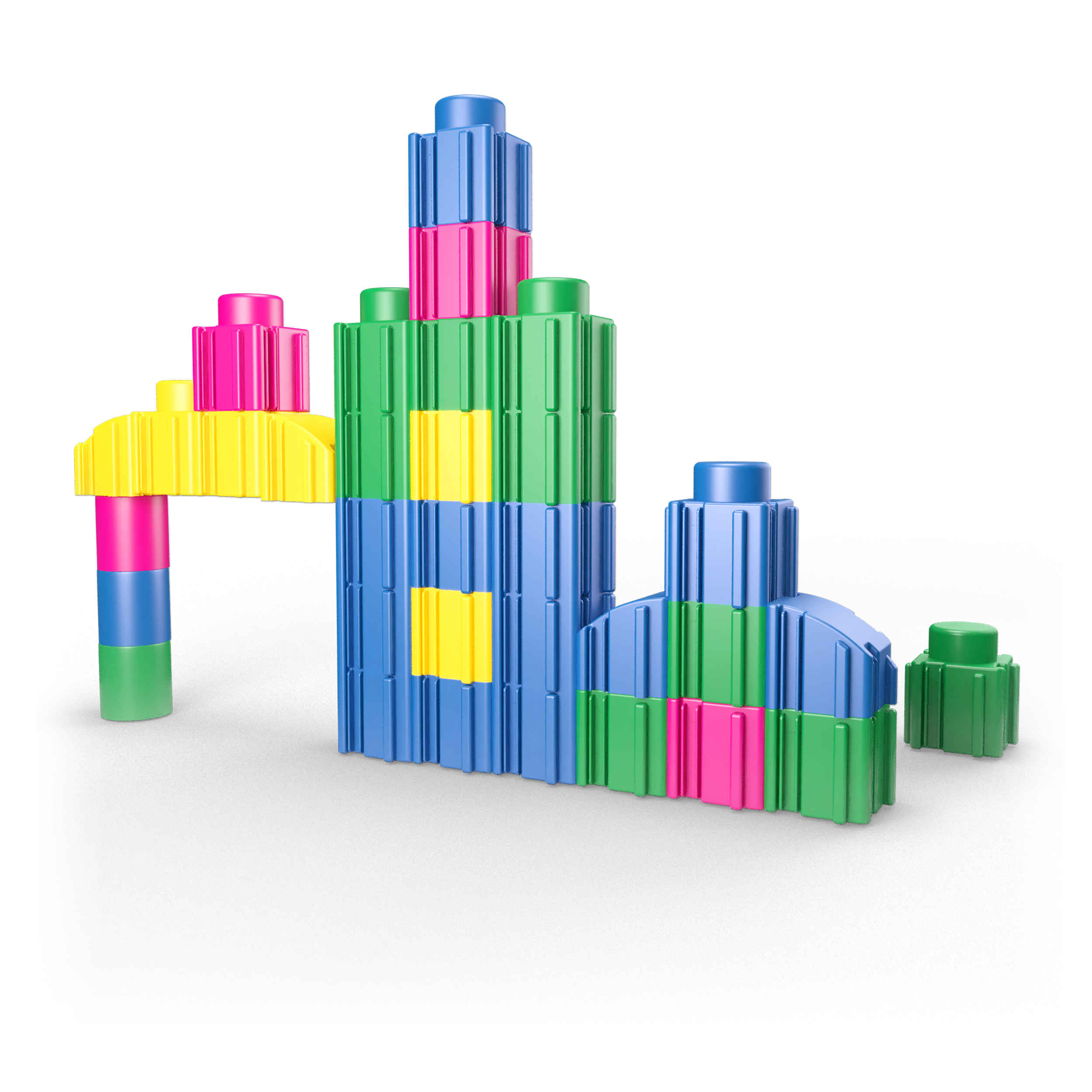 Junior Builders: Dream Castle Building Blocks – Creative Toy Set for ...