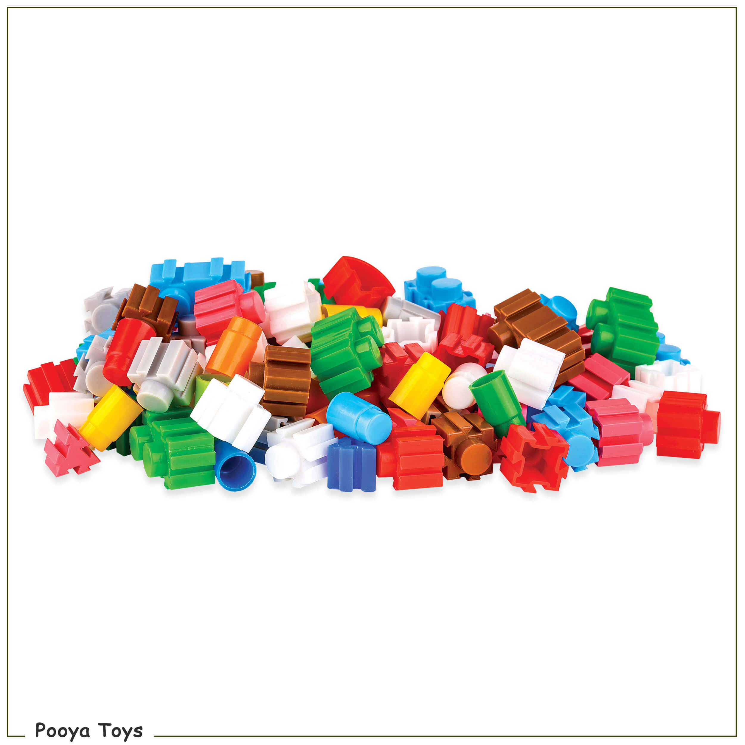 DIY Building Set: House Construction Blocks – 310 Pieces for Ages 3 ...